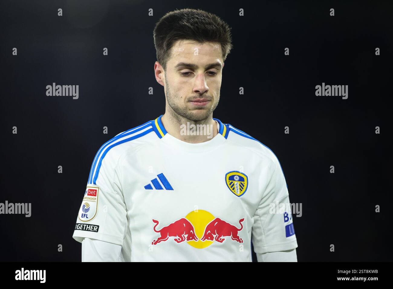 Ilia Gruev of Leeds United during the Sky Bet Championship match Leeds ...