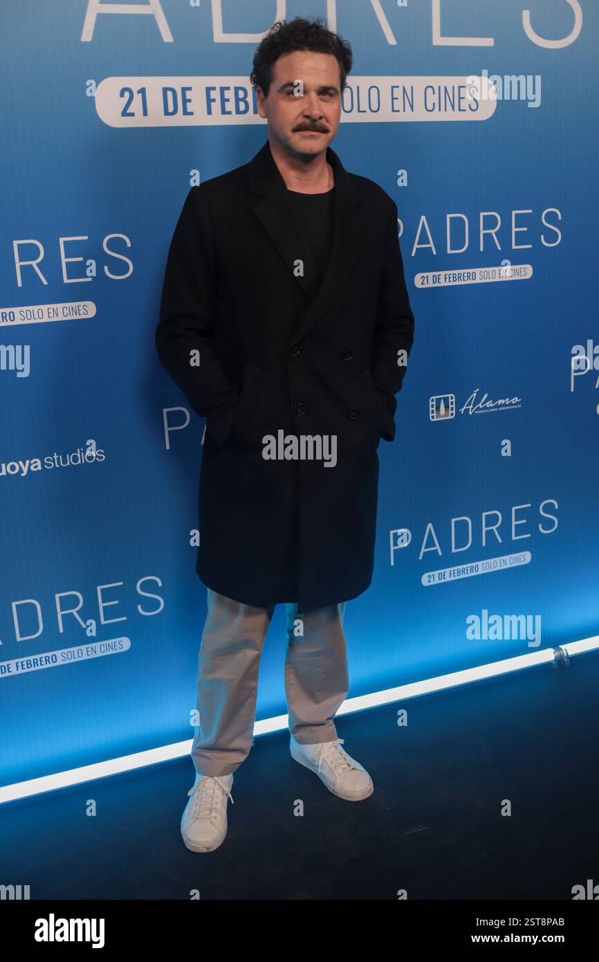 Madrid, Spain. 12th Feb, 2025. Actor, Carlos de Austria poses for the ...