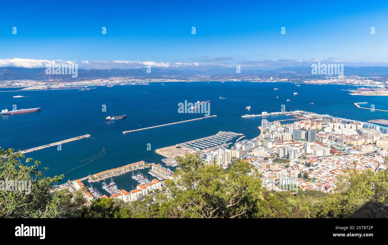 Gibraltar, British Overseas Territory and city on the Iberian Peninsula ...