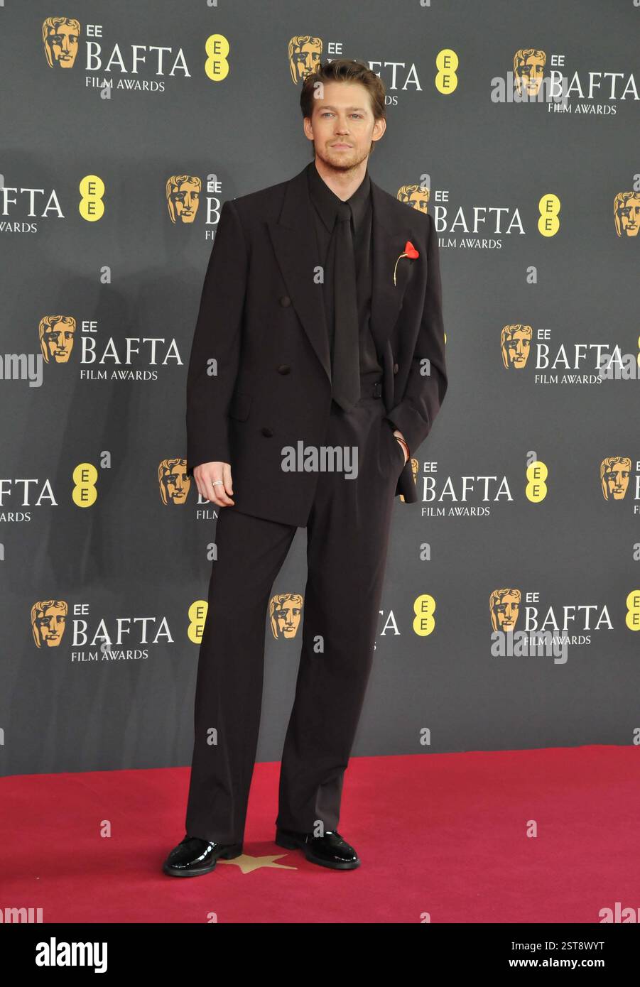 London, UK. 16th Feb, 2025. Joe Alwyn at the 78th EE BAFTAs British ...
