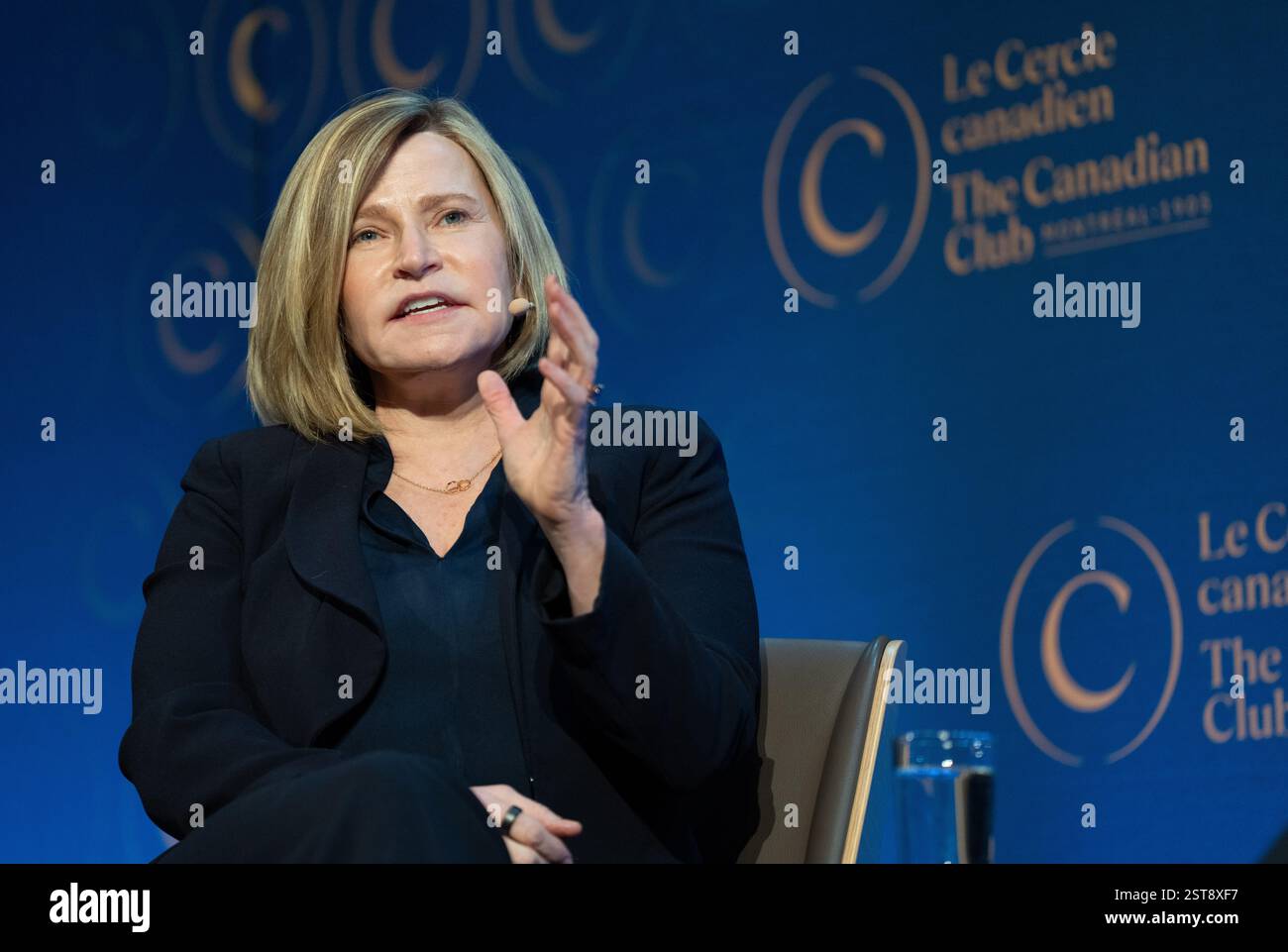 Montreal, Canada. 17th Feb, 2025. President and CEO of Canadian ...