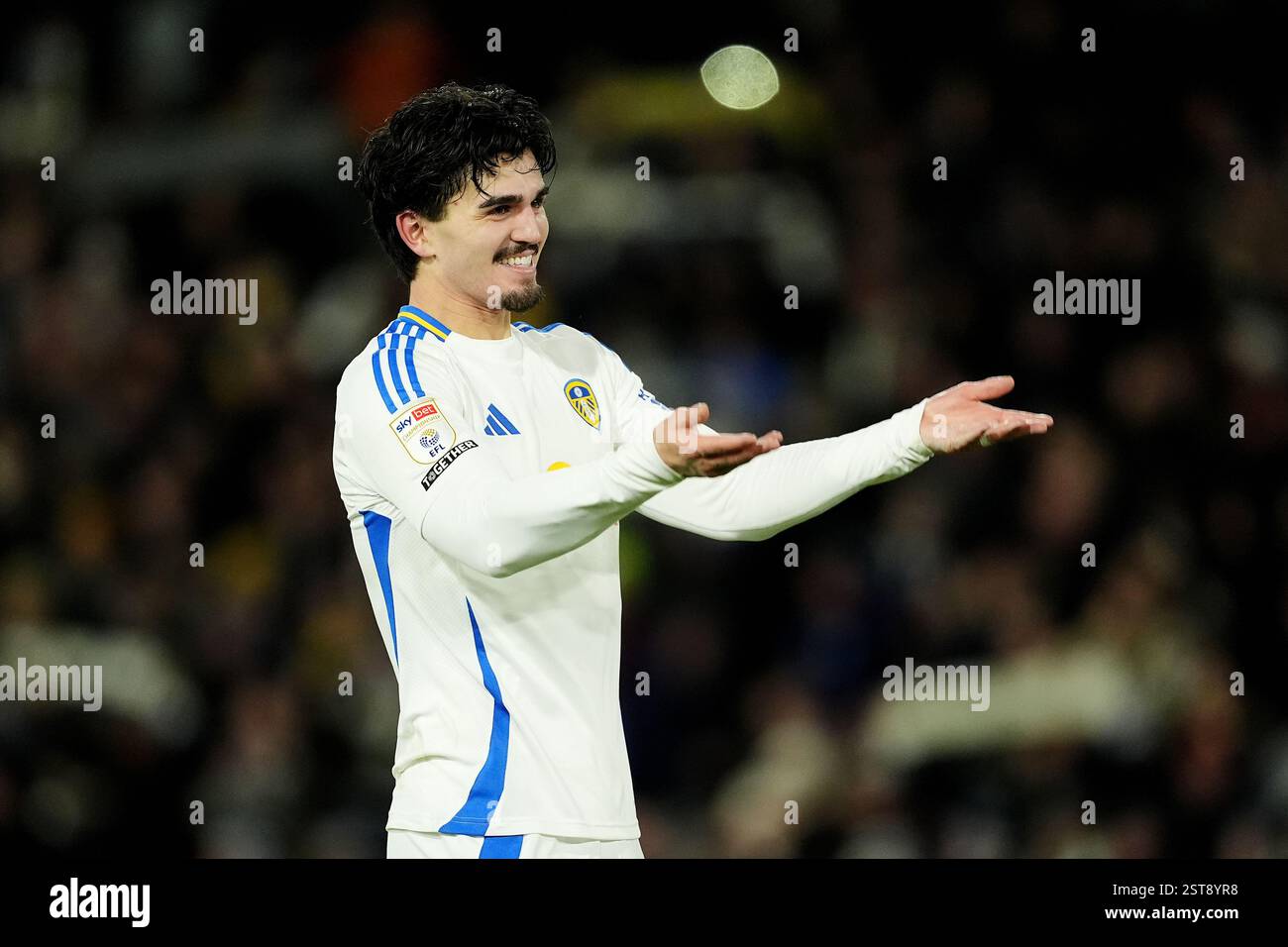 Leeds United's Pascal Struijk celebrates after the Sky Bet Championship ...
