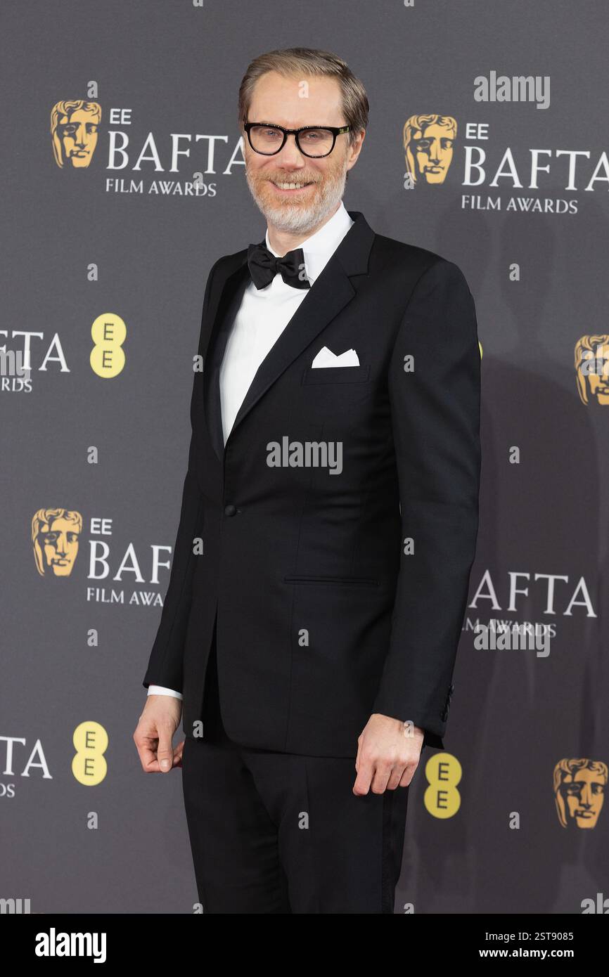 London, UK. 16 February, 2025. Stephen Merchant attends the EE BAFTA's ...