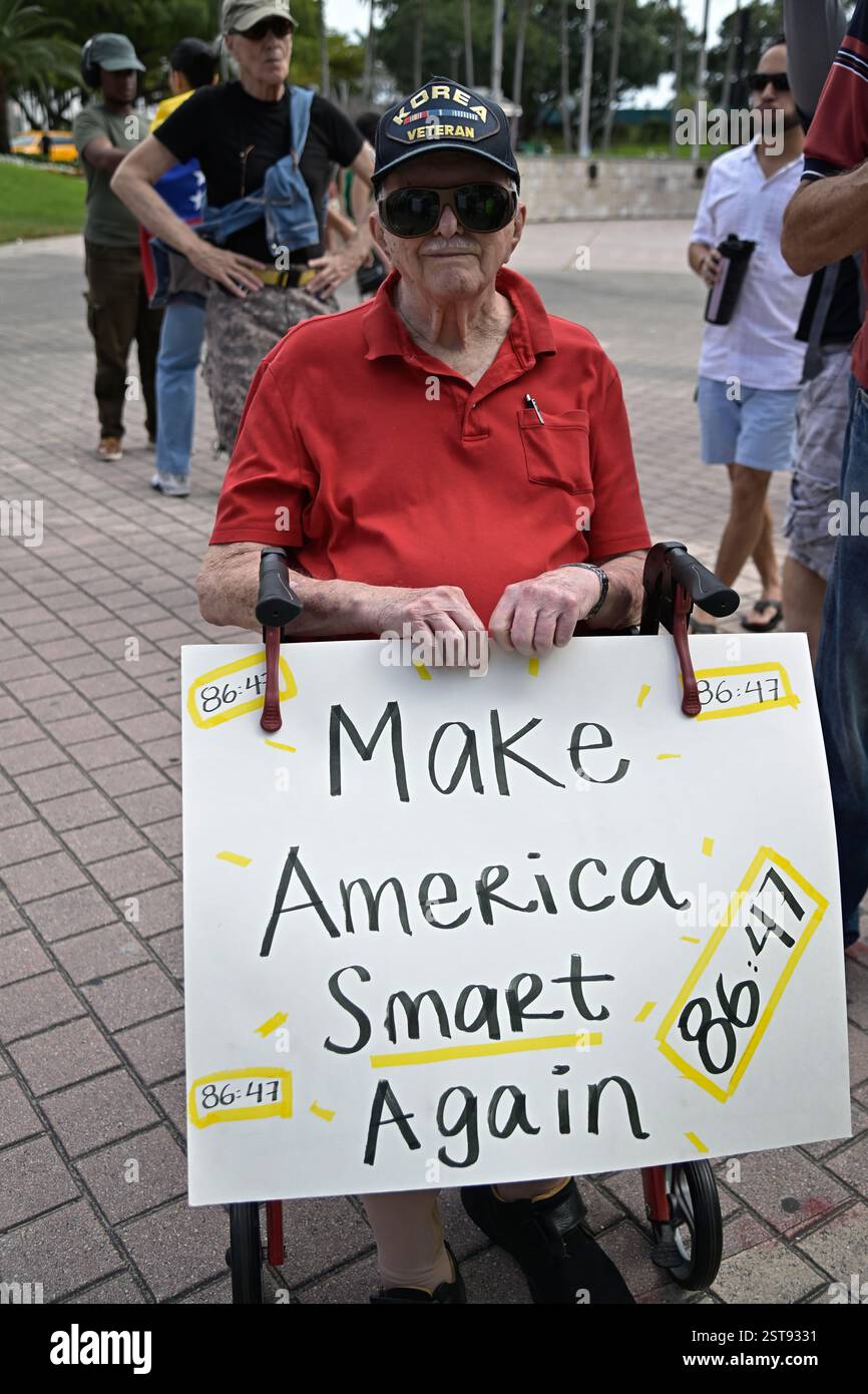 Ed Foreman, 100& disabled veteran, fought in Korea. He walked thru a ...