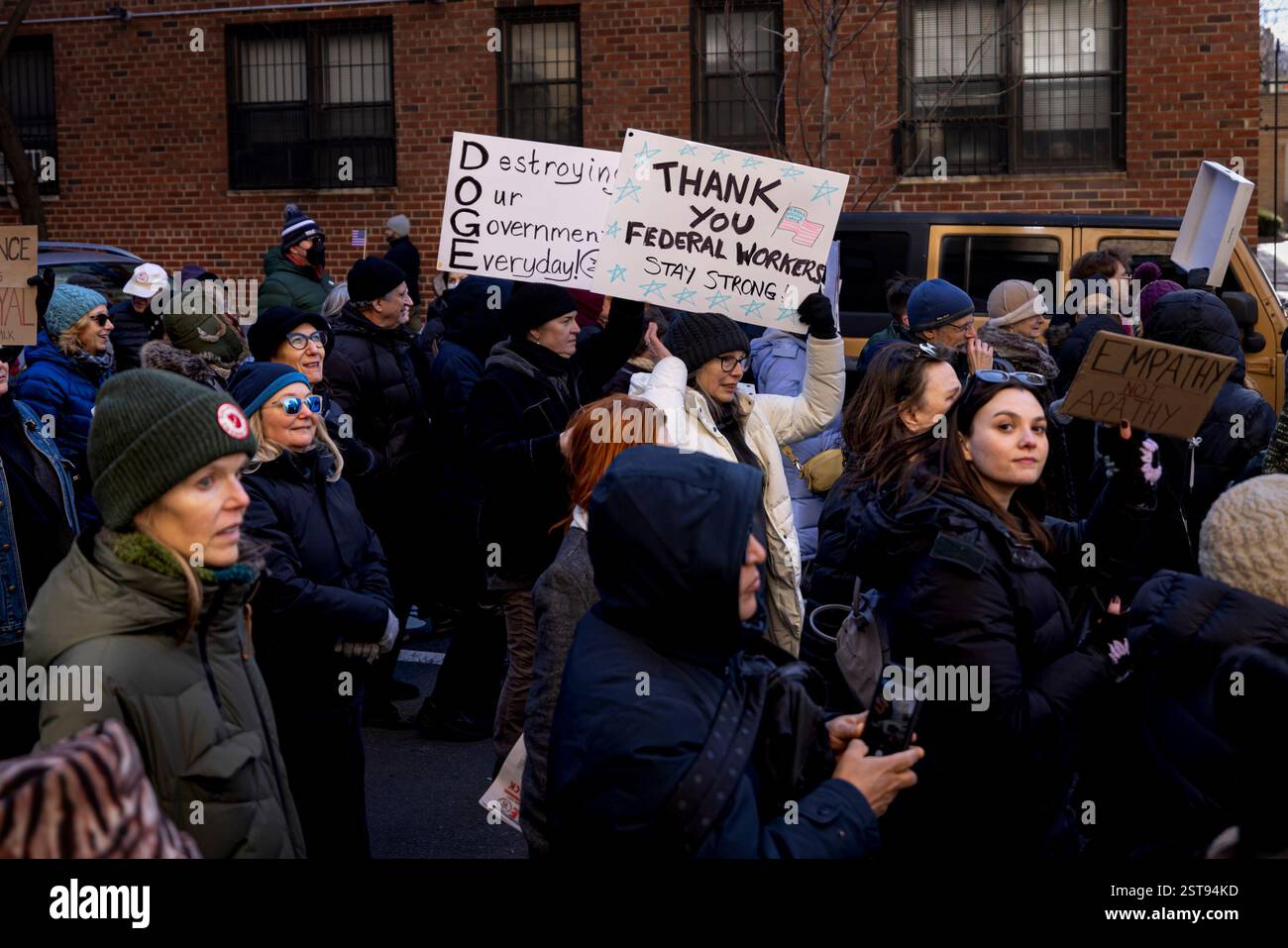 New York City, United States. 17th Feb, 2025. NEW YORK, NEW YORK ...
