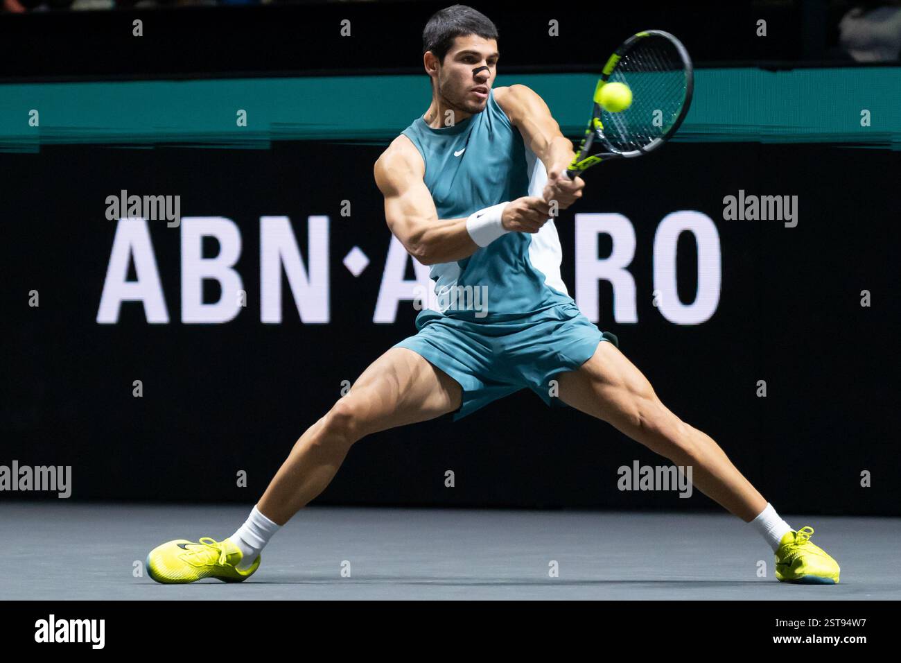 Rotterdam, Netherlands. 04th Feb, 2025. ROTTERDAM, NETHERLANDS - FEBRUARY 4: Carlos Alcaraz ...