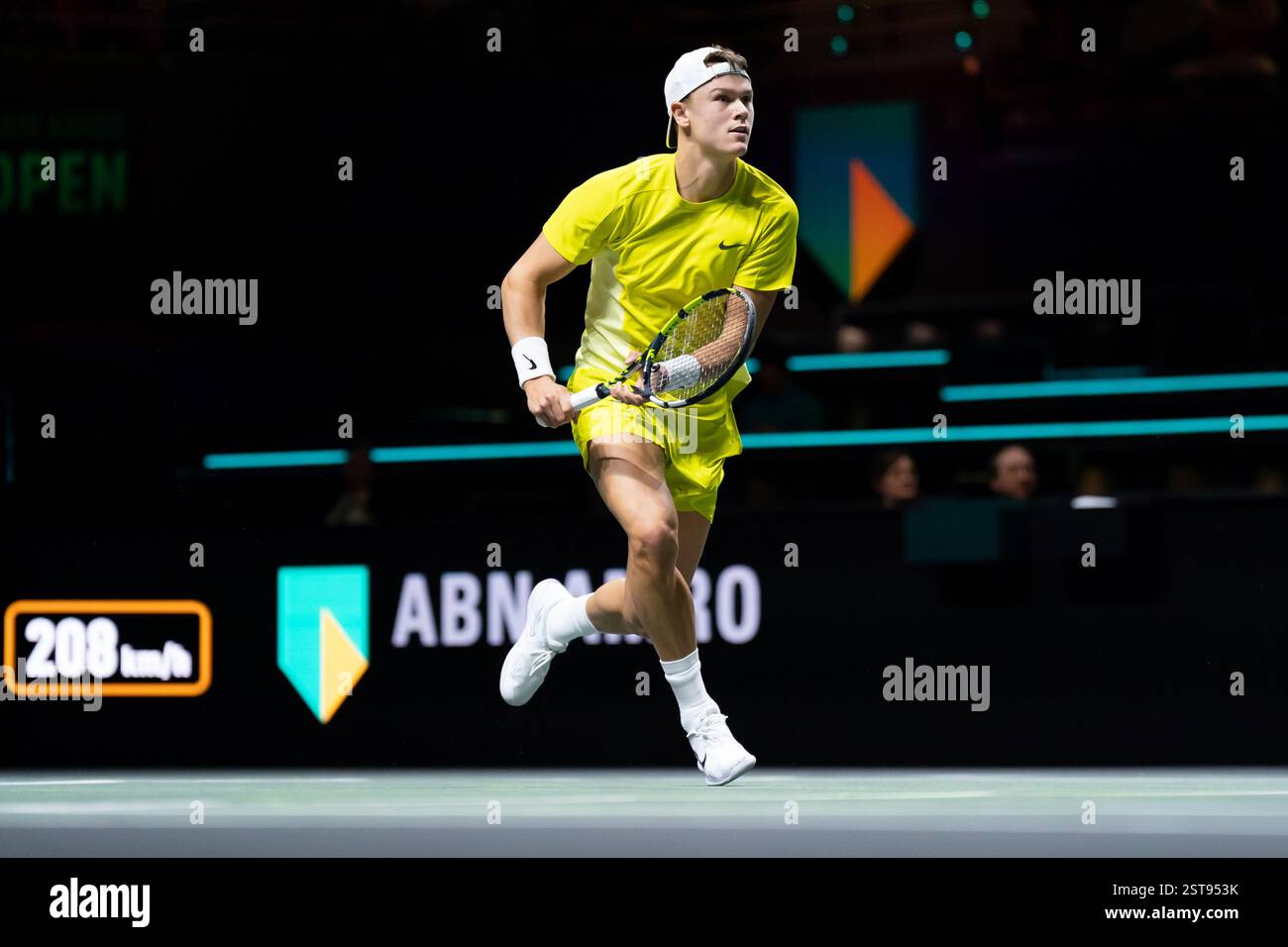 Rotterdam, Netherlands. 04th Feb, 2025. ROTTERDAM, NETHERLANDS - FEBRUARY 4: Holger Rune during ...