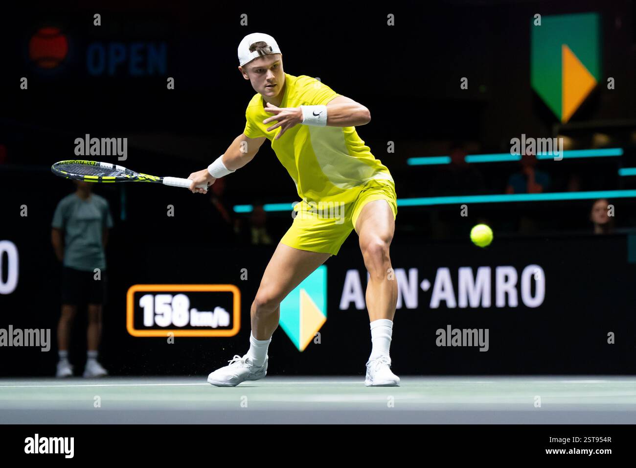 Rotterdam, Netherlands. 04th Feb, 2025. ROTTERDAM, NETHERLANDS - FEBRUARY 4: Holger Rune during ...