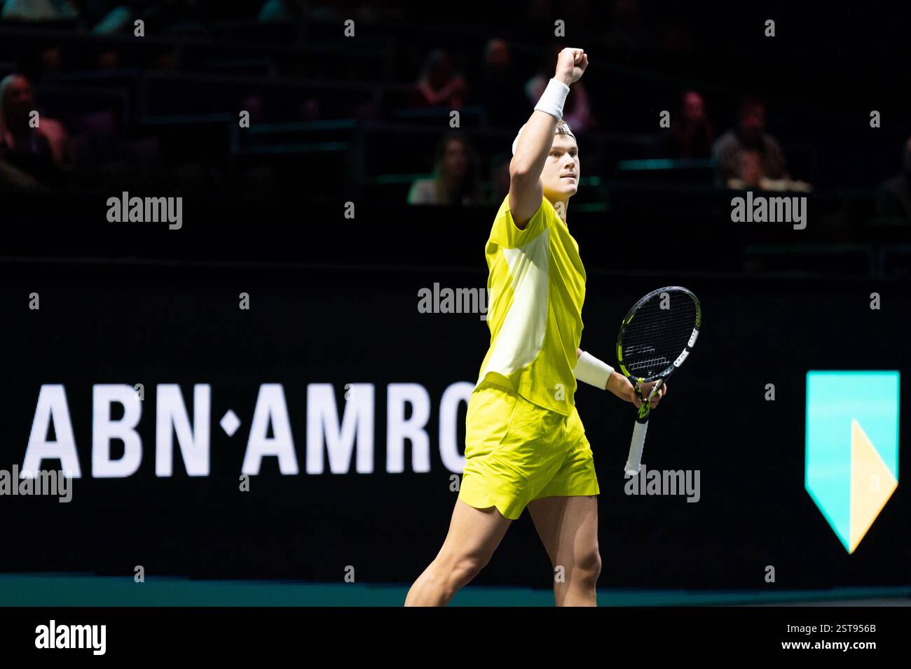 Rotterdam, Netherlands. 04th Feb, 2025. ROTTERDAM, NETHERLANDS - FEBRUARY 4: Holger Rune during ...