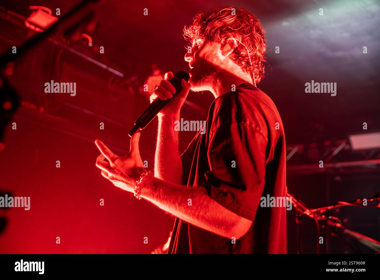Milan Italy. 17th feb 2025. The American singer-songwriter MATT HANSEN ...