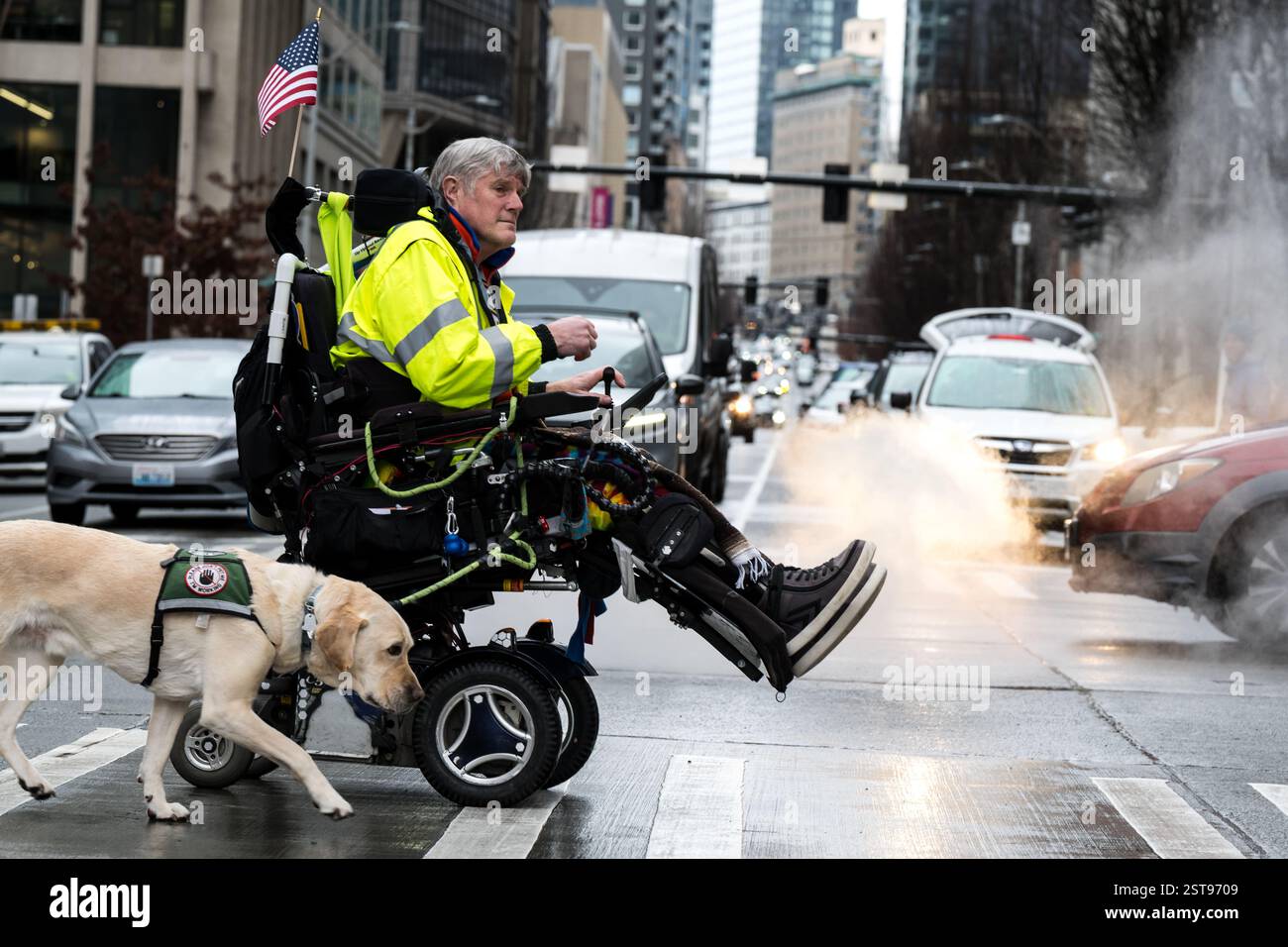 Seattle, USA. 17th Feb 2025. Presidents Day Thousands of activists ...