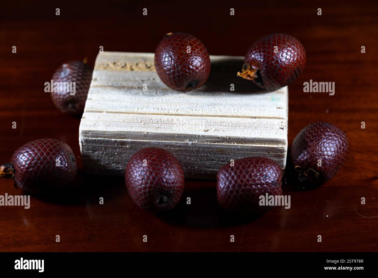 Traditional Brazilian buriti sweet in selective focus Stock Photo - Alamy