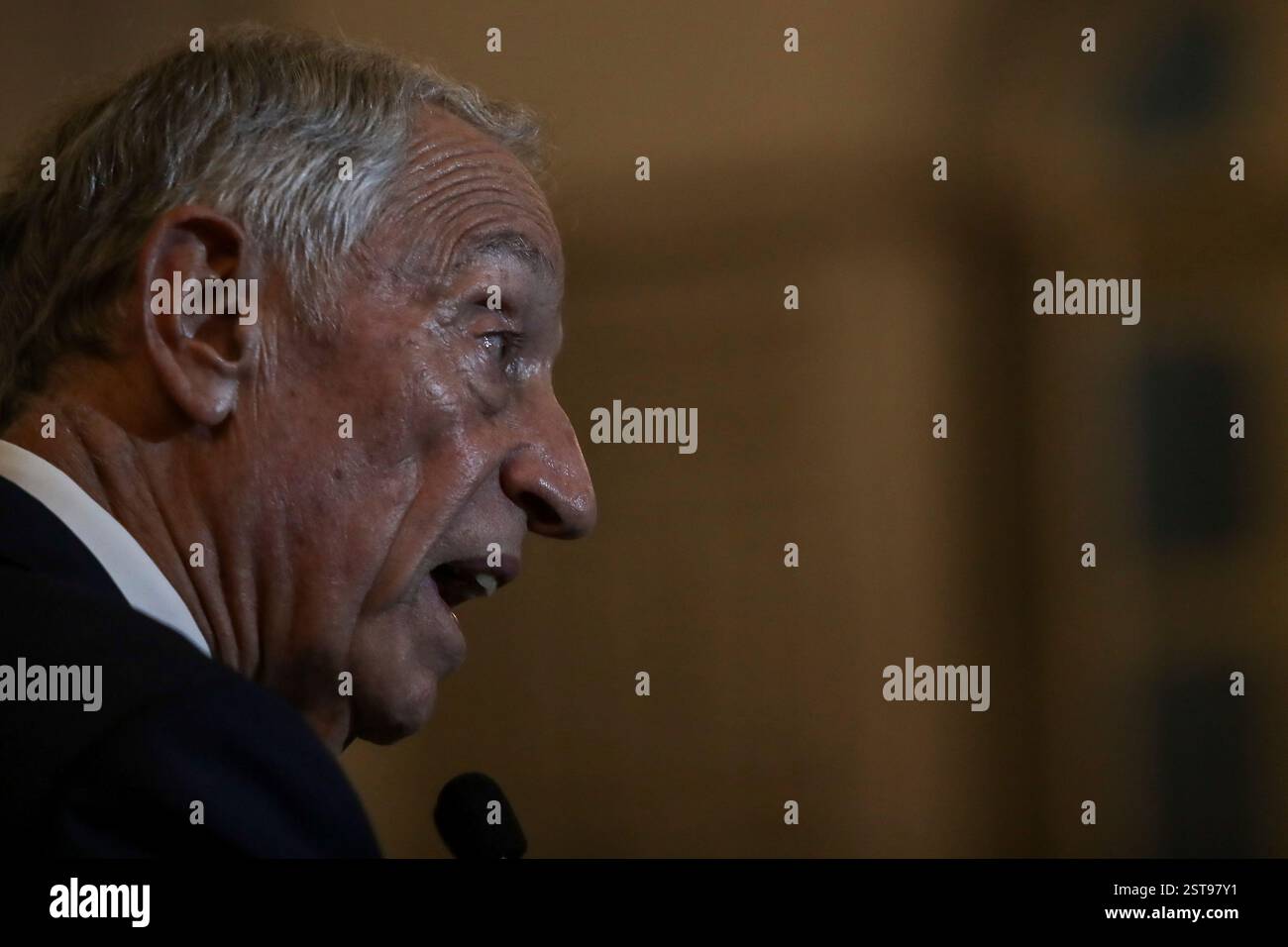 PE - RECIFE - 02/17/2025 - PRESIDENT OF PORTUGAL MARCELO RABELO DE ...