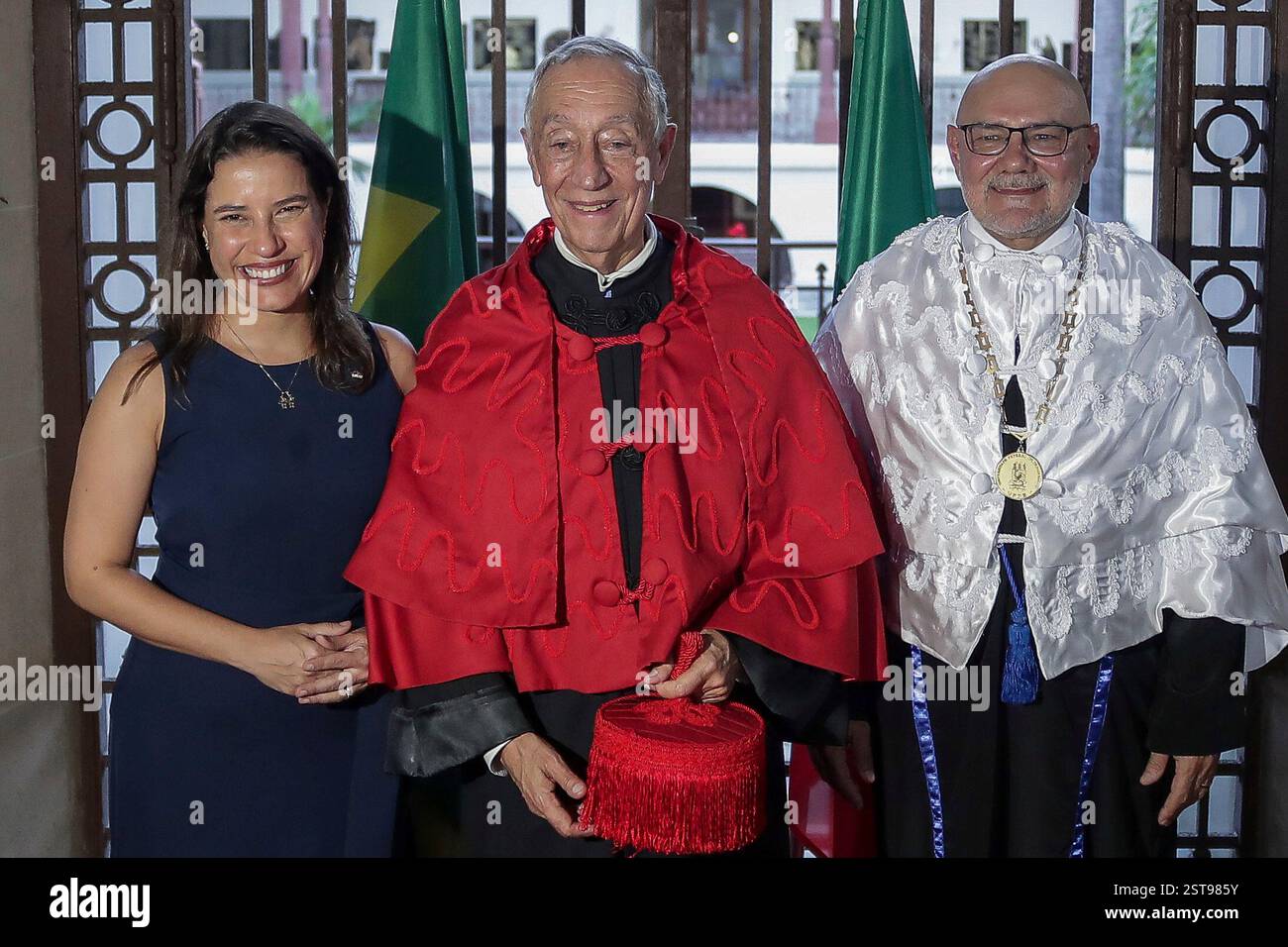 PE - RECIFE - 02/17/2025 - PRESIDENT OF PORTUGAL MARCELO RABELO DE ...