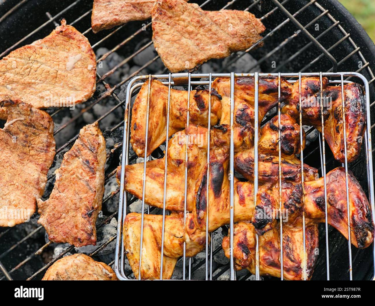 Delicious Brazilian barbecue grilled and ready to eat Stock Photo - Alamy