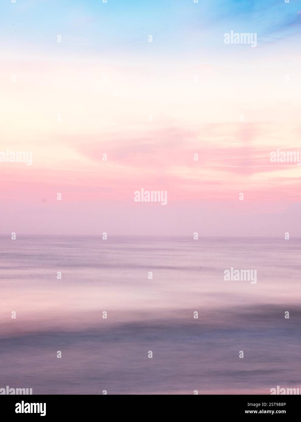 Colorful abstract sunrise in the beach Stock Photo - Alamy