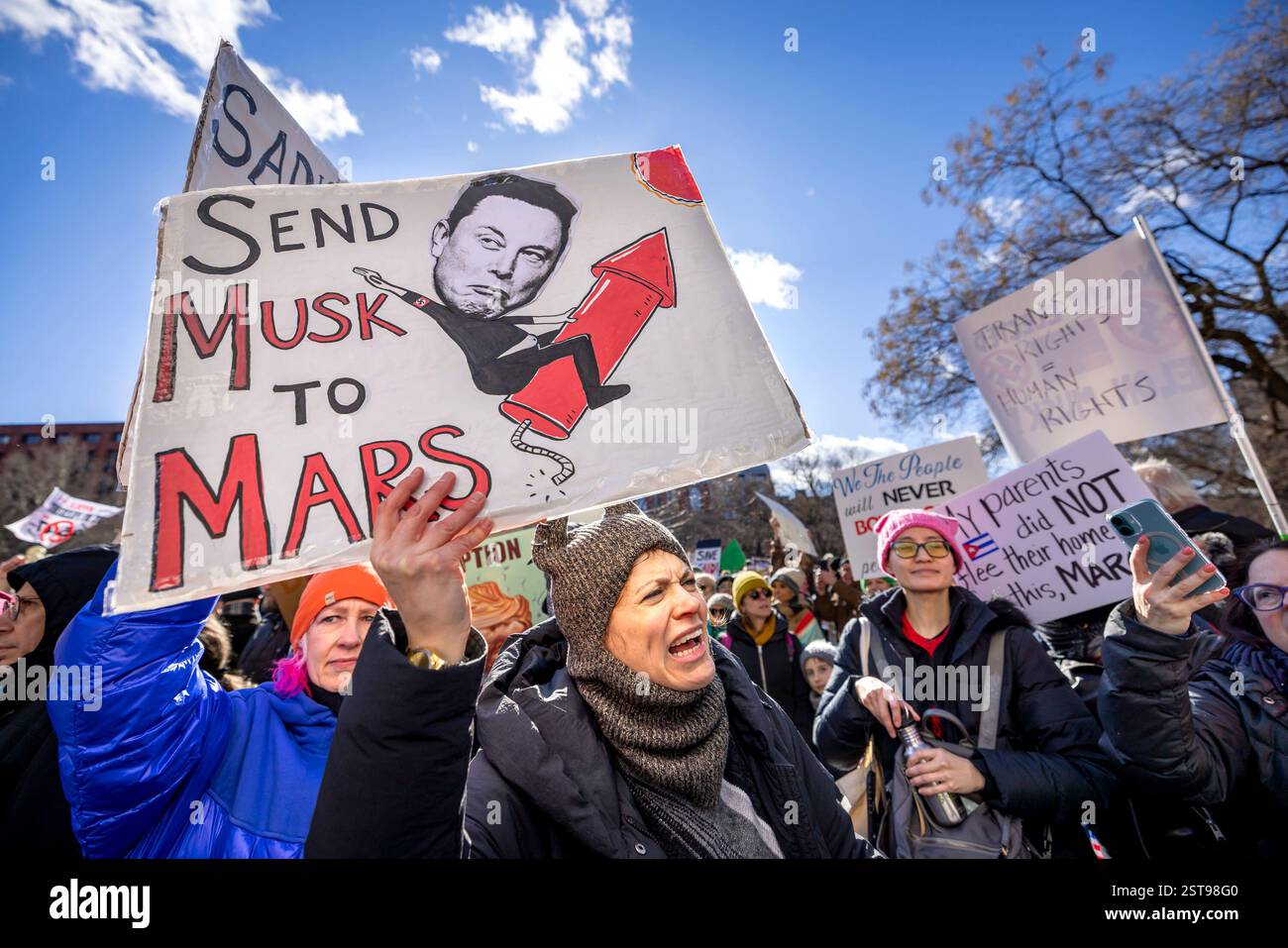 New York City, United States. 17th Feb, 2025. NEW YORK, NEW YORK ...