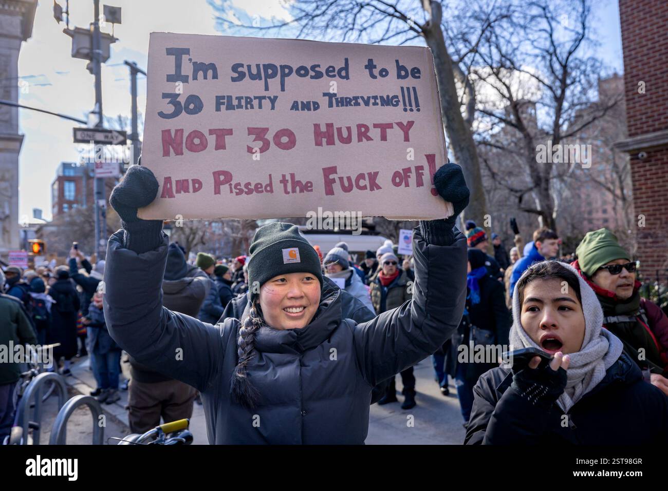 New York City, United States. 17th Feb, 2025. NEW YORK, NEW YORK ...