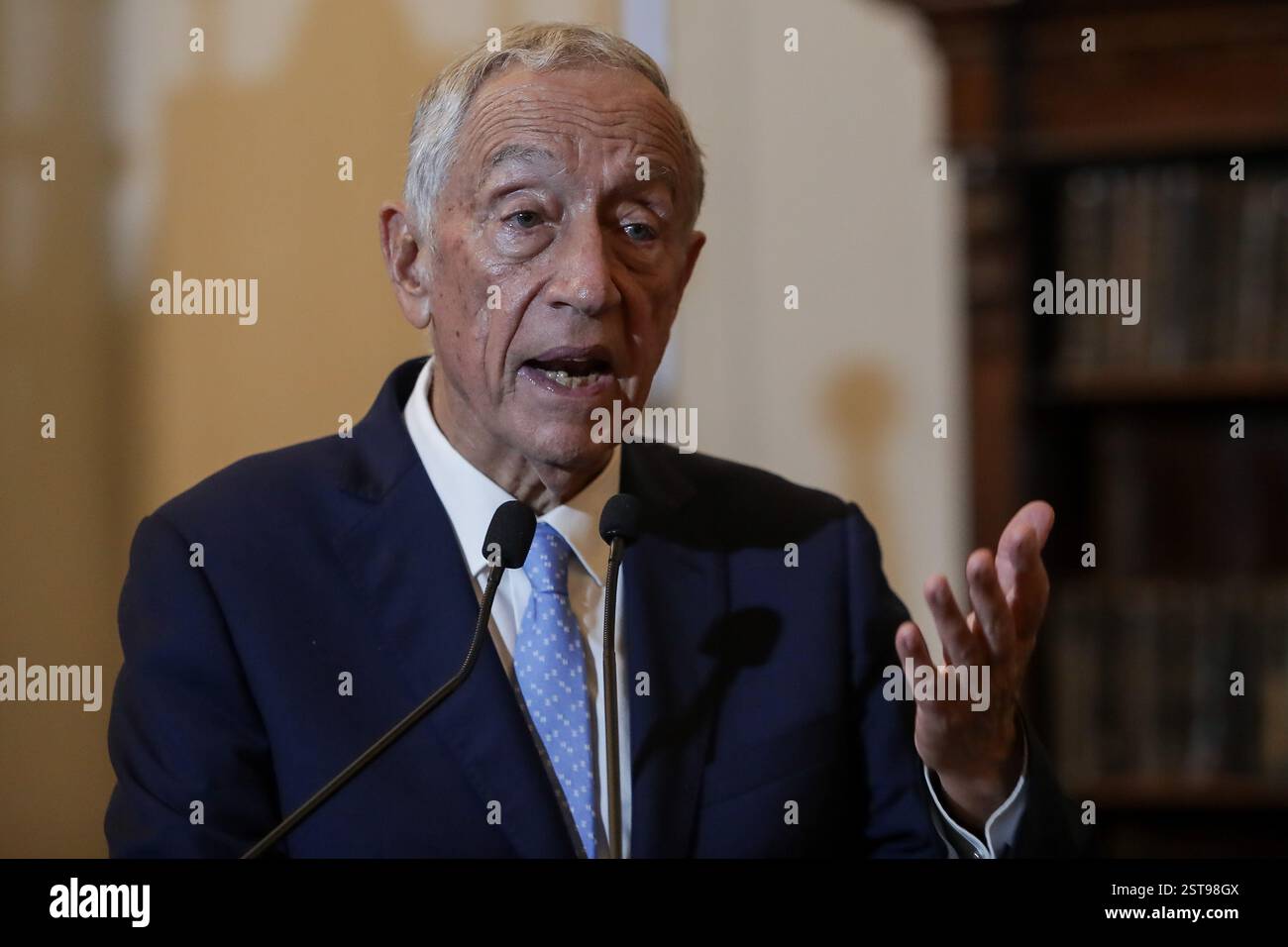 PE - RECIFE - 02/17/2025 - PRESIDENT OF PORTUGAL MARCELO RABELO DE ...