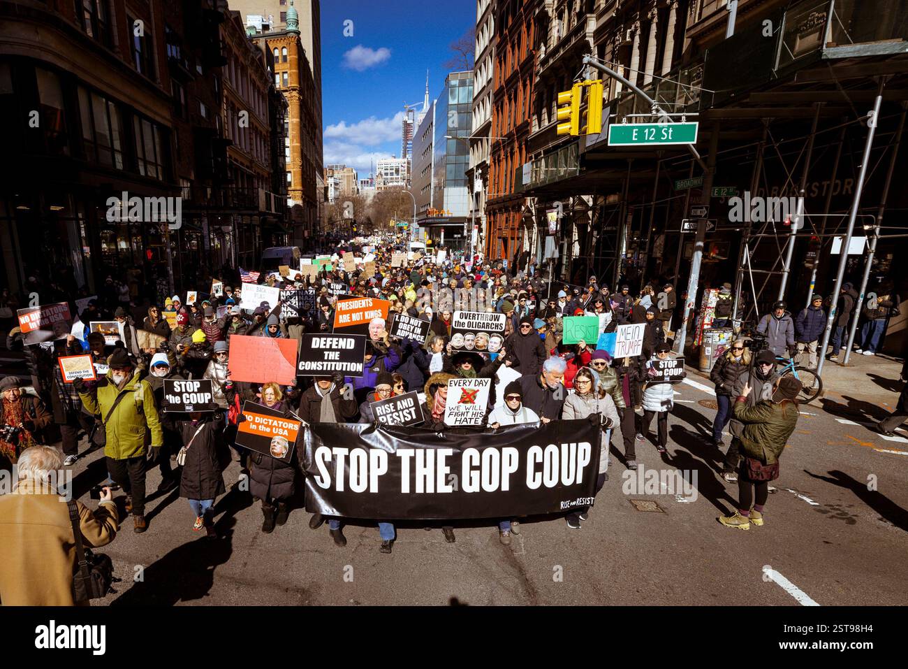 New York City, United States. 17th Feb, 2025. NEW YORK, NEW YORK ...