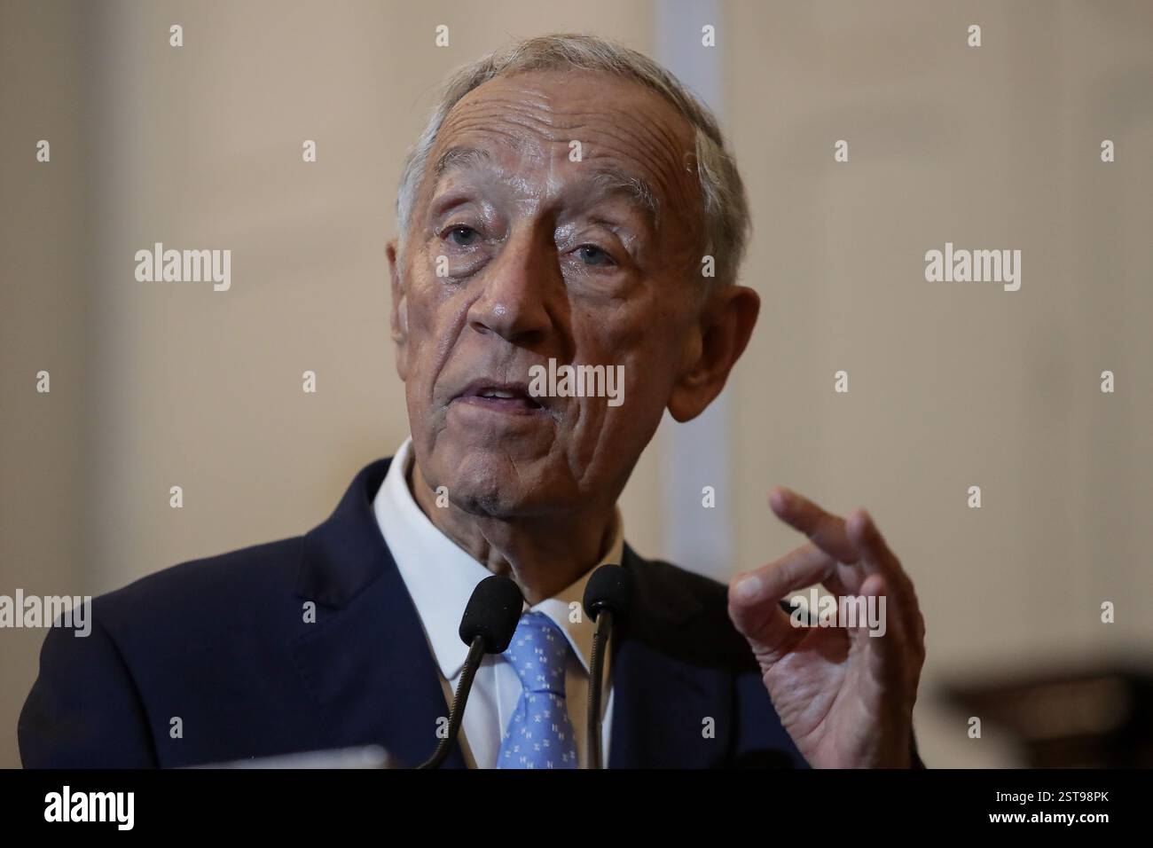 PE - RECIFE - 02/17/2025 - PRESIDENT OF PORTUGAL MARCELO RABELO DE ...
