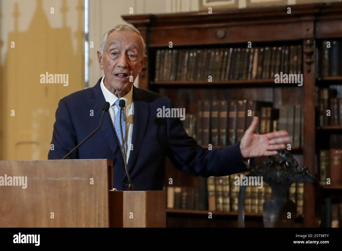 PE - RECIFE - 02/17/2025 - PRESIDENT OF PORTUGAL MARCELO RABELO DE ...