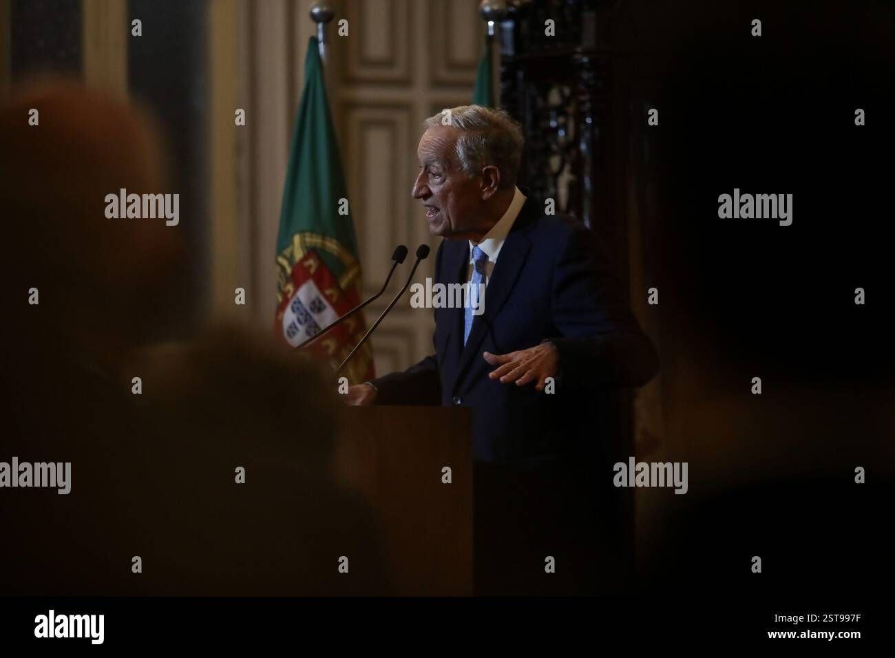 PE - RECIFE - 02/17/2025 - PRESIDENT OF PORTUGAL MARCELO RABELO DE ...