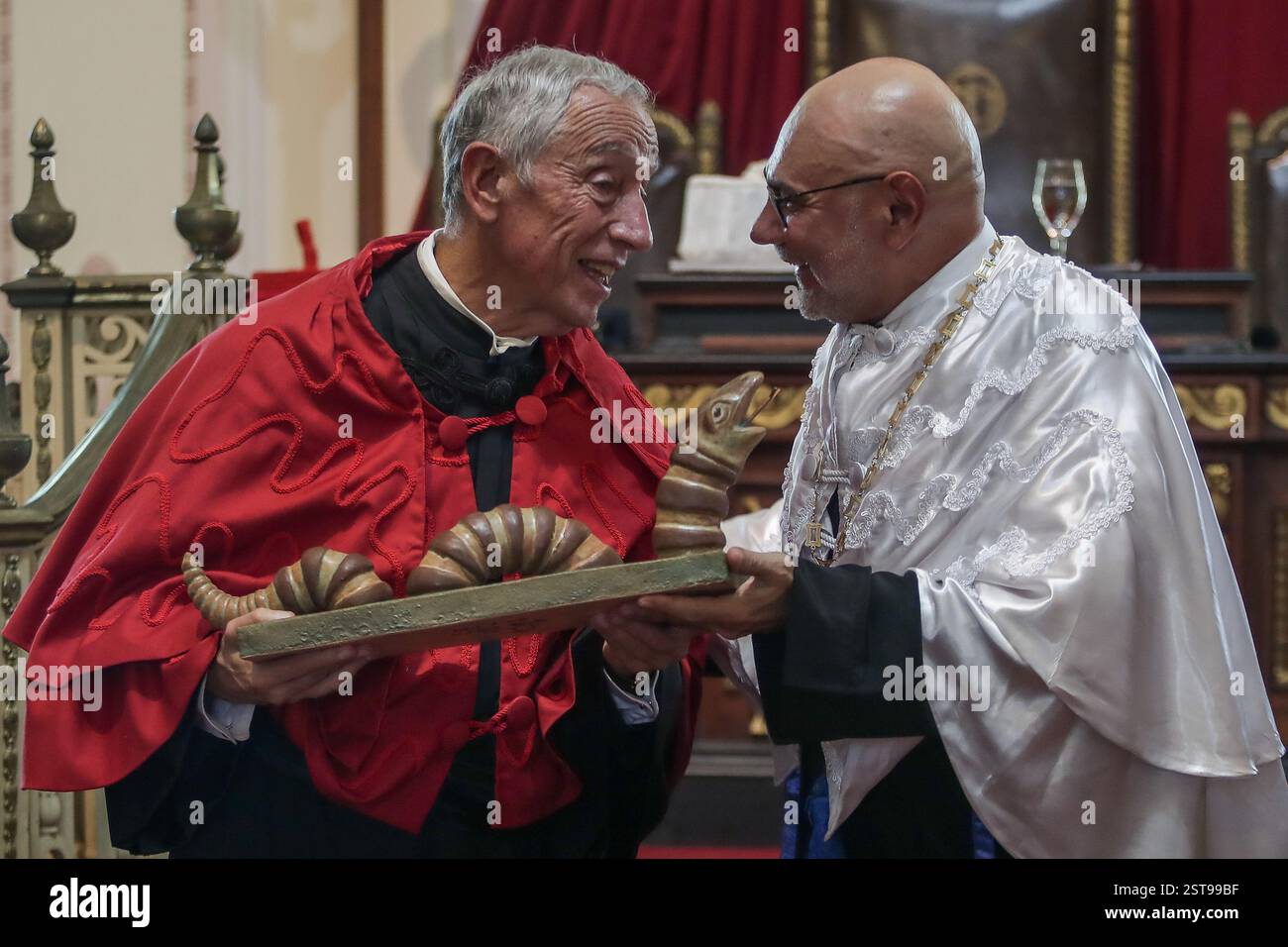 PE - RECIFE - 02/17/2025 - PRESIDENT OF PORTUGAL MARCELO RABELO DE ...
