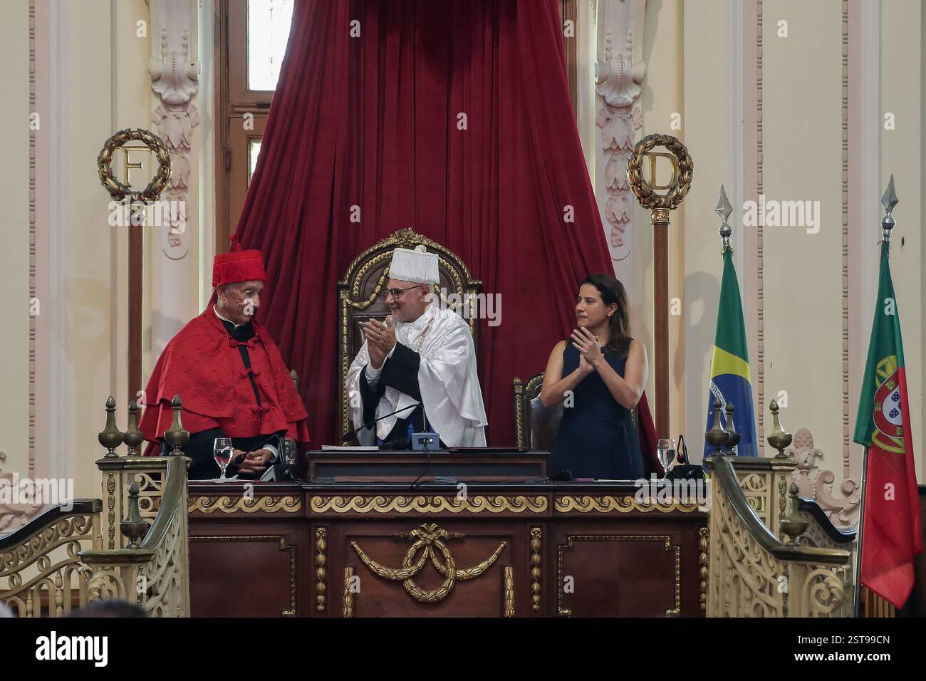 PE - RECIFE - 02/17/2025 - PRESIDENT OF PORTUGAL MARCELO RABELO DE ...