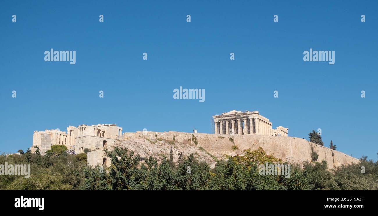 ATHENS, GREECE - October 18, 2024: The Acropolis of Athens Greece Stock ...