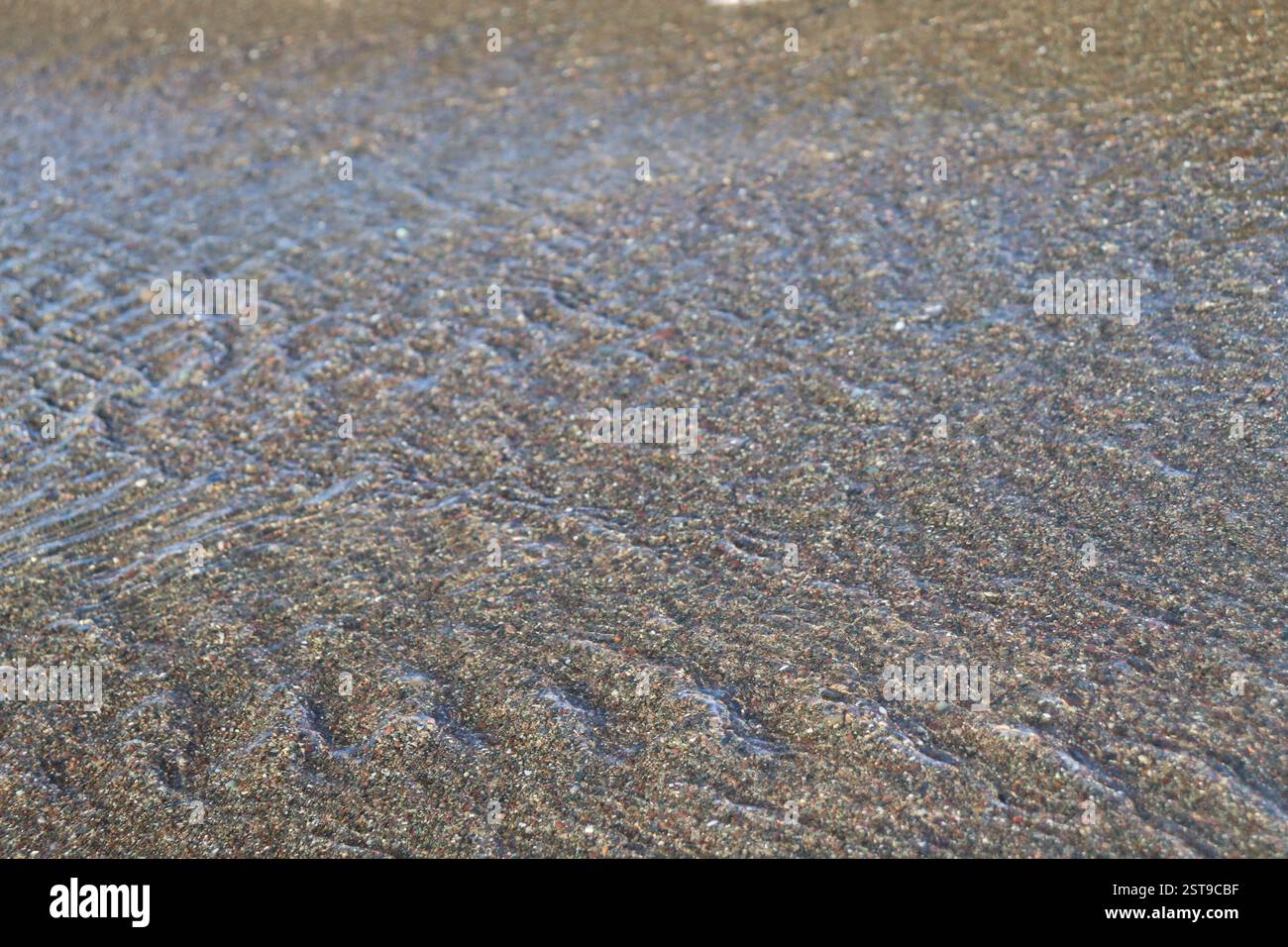 Sandy beach small ocean waves hi-res stock photography and images - Alamy