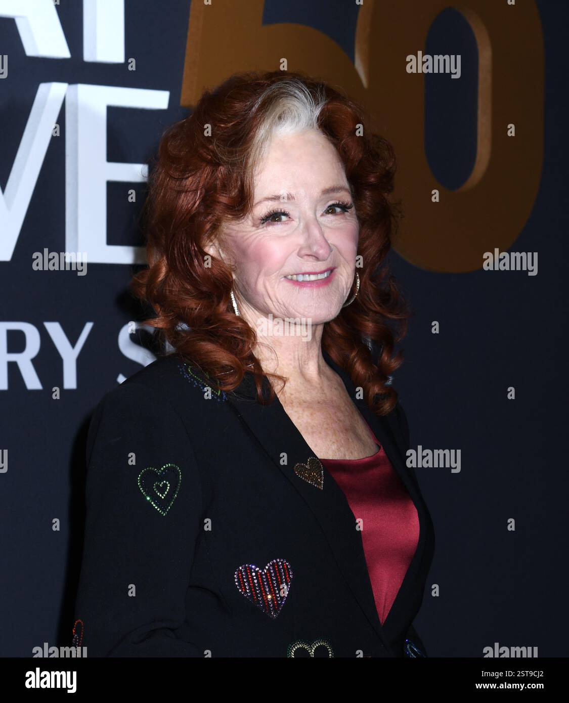 February 16, 2025, New York, New York, Unites States: Bonnie Raitt ...