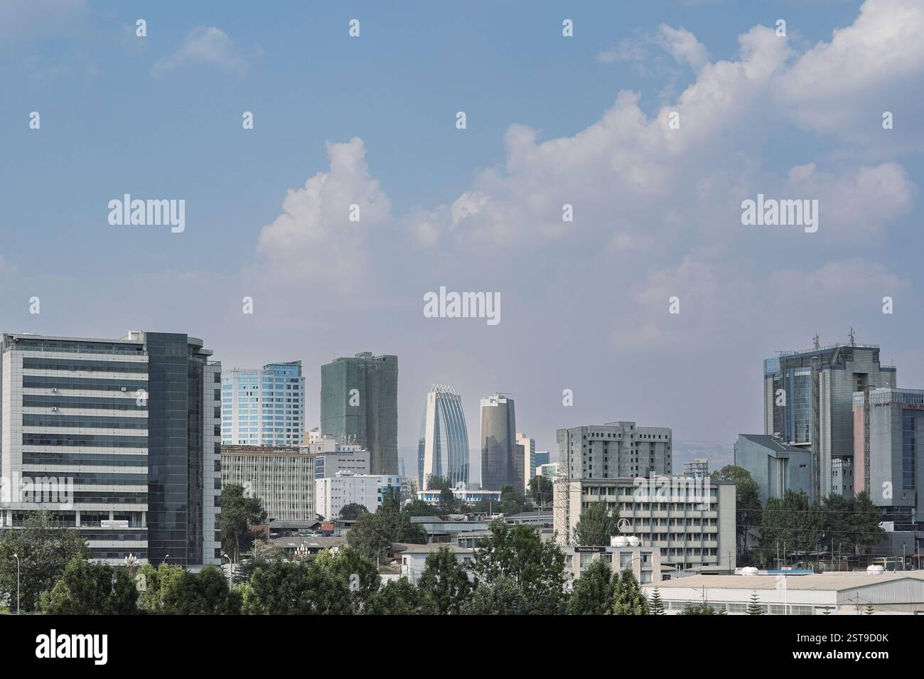 Addis Ababa. 15th Feb, 2025. This photo taken on Feb. 15, 2025 shows a ...