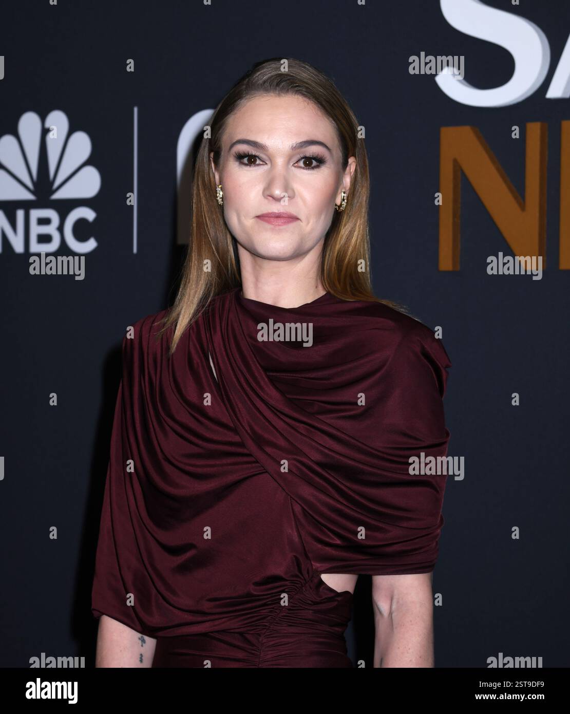 February 16, 2025, New York, New York, Unites States: Julia Stiles ...