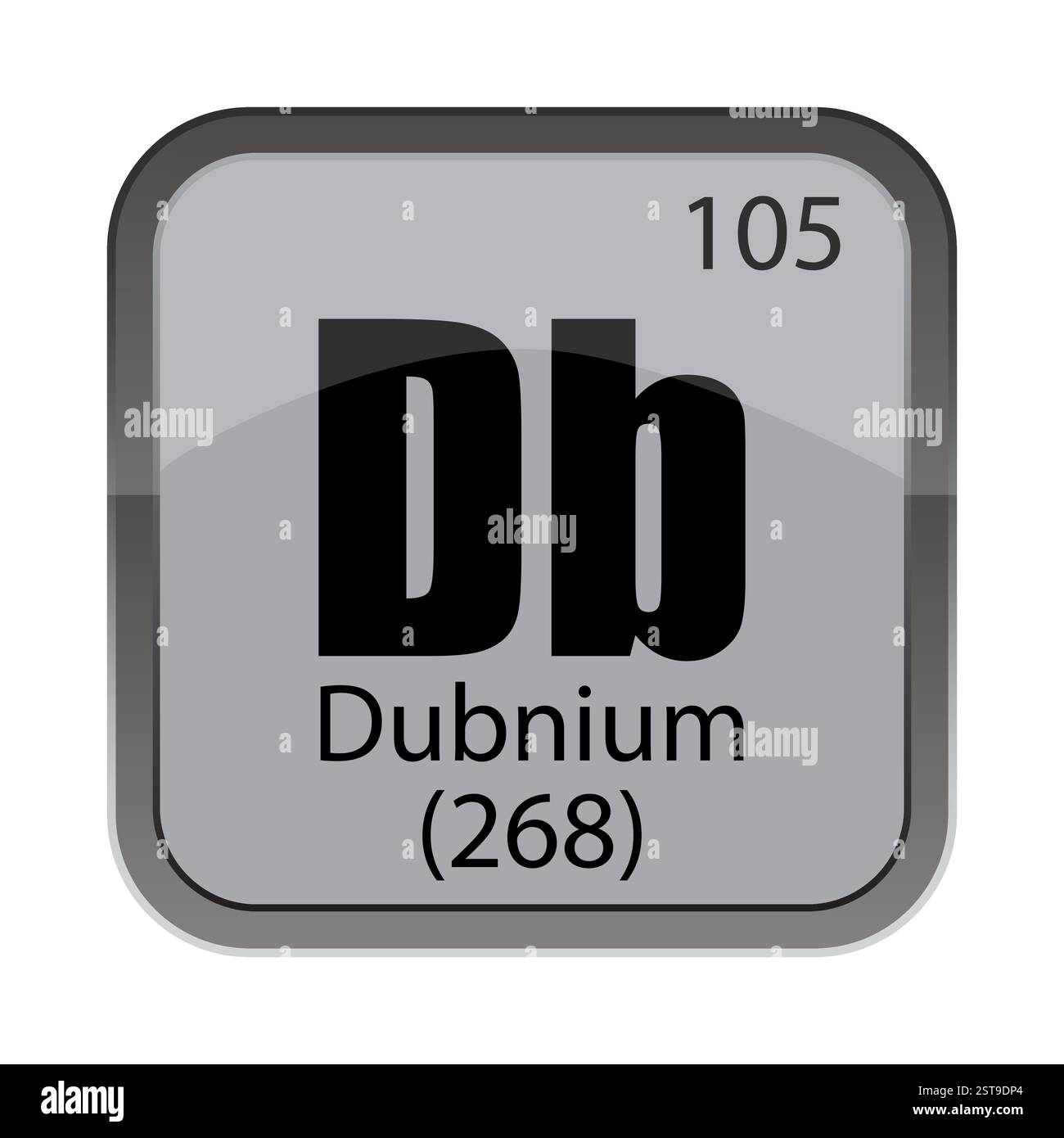Dubnium element 105 periodic table hi-res stock photography and images ...