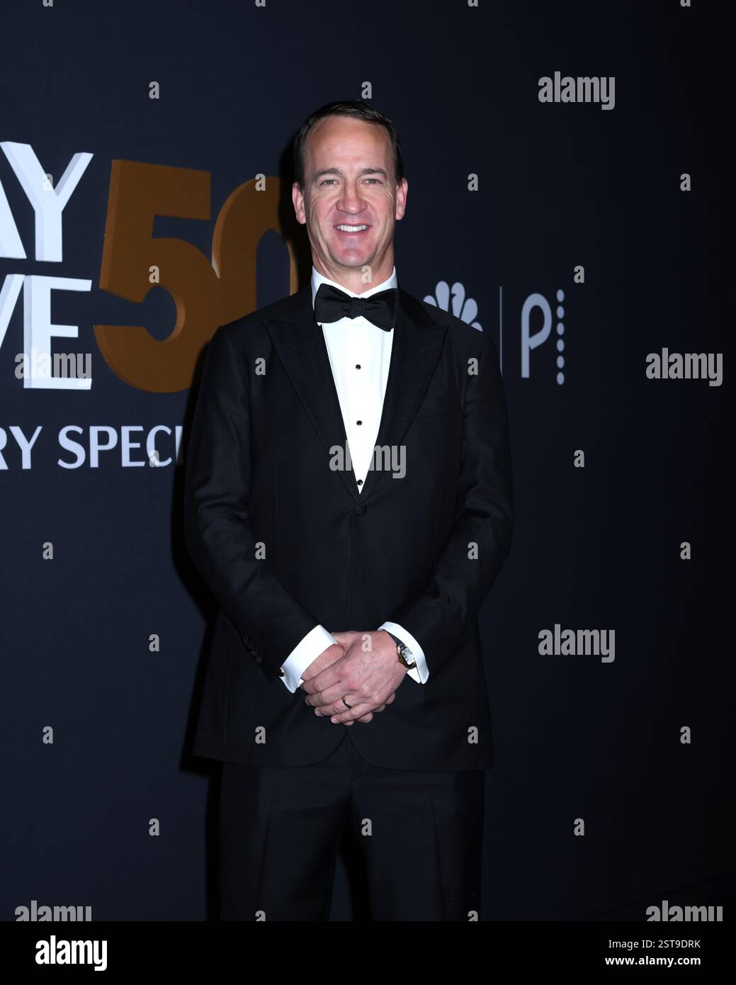 February 16, 2025, New York, New York, Unites States: Peyton Manning ...