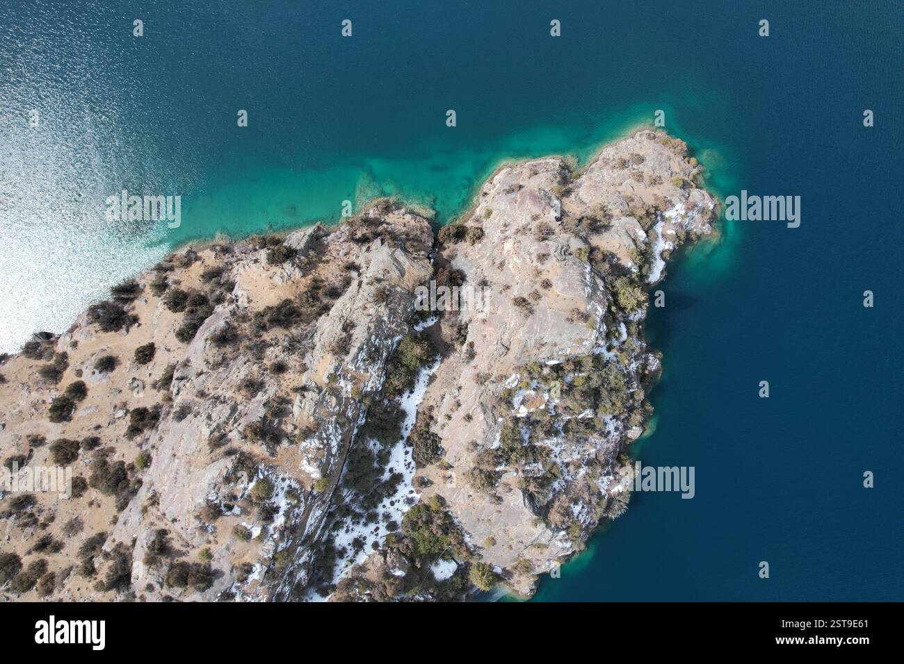 Qamdo,China.16th February 2025. Spectacular scenery of the "three ...