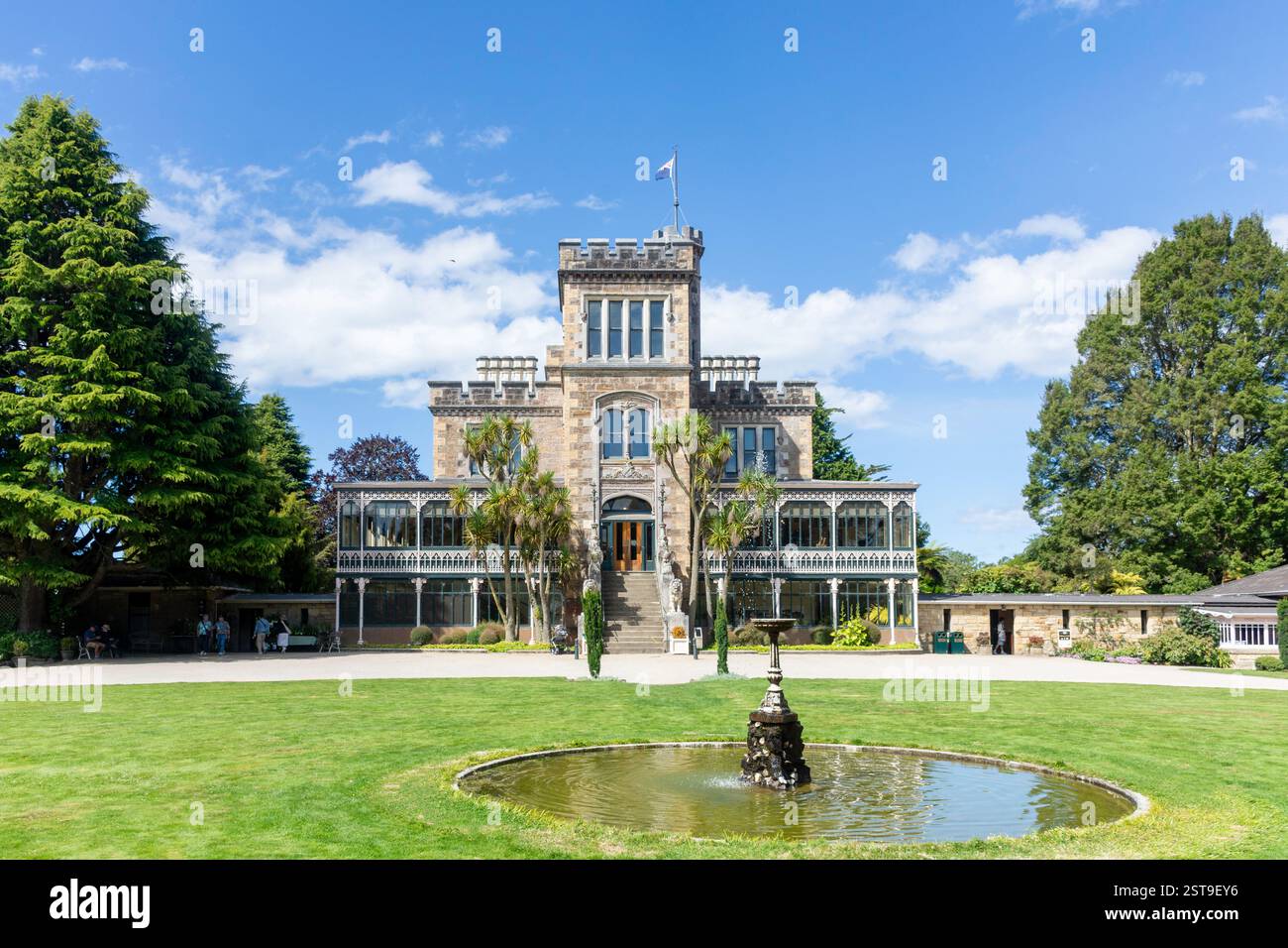 Larnachs Castle (1871) and Gardens, Camp Road, Sandymount, Otago ...
