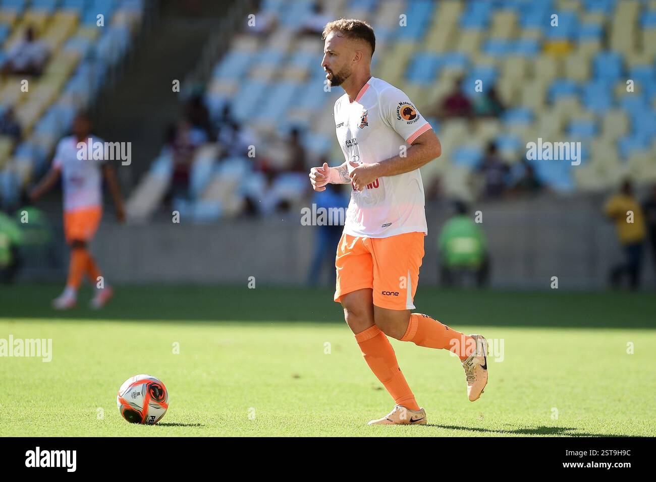 Rio de Janeiro, Brazil, February 16, 2025. Soccer player Sidney from ...