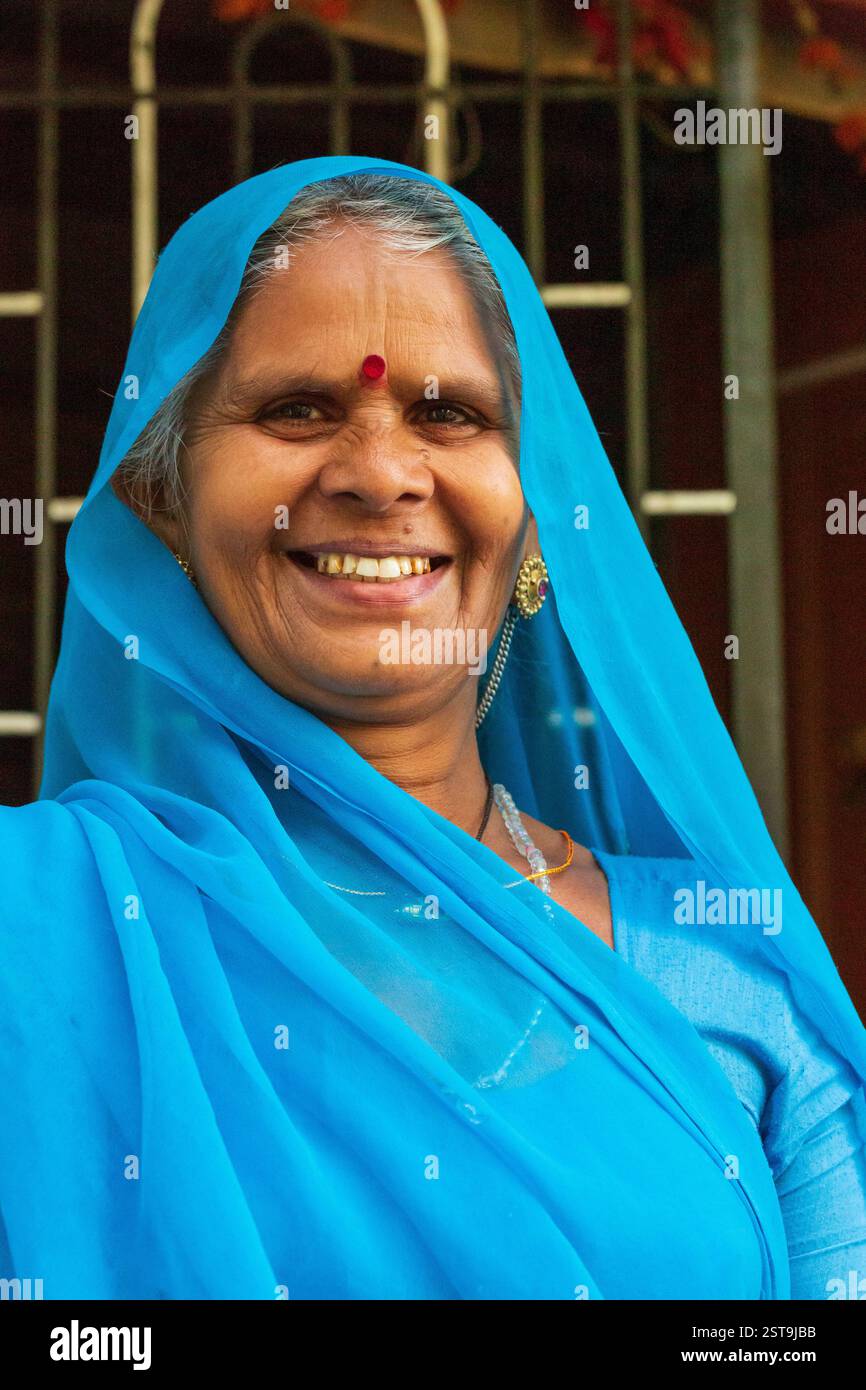 November 27, 2017. Asia, India, Delhi, Udaiapur, Bera. Tribes people ...