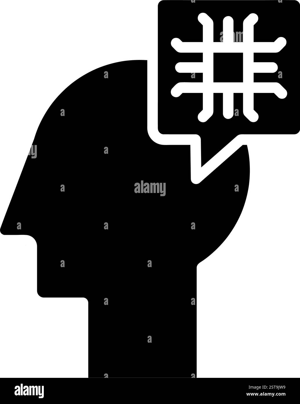AI neural network icon Stock Vector Image & Art - Alamy