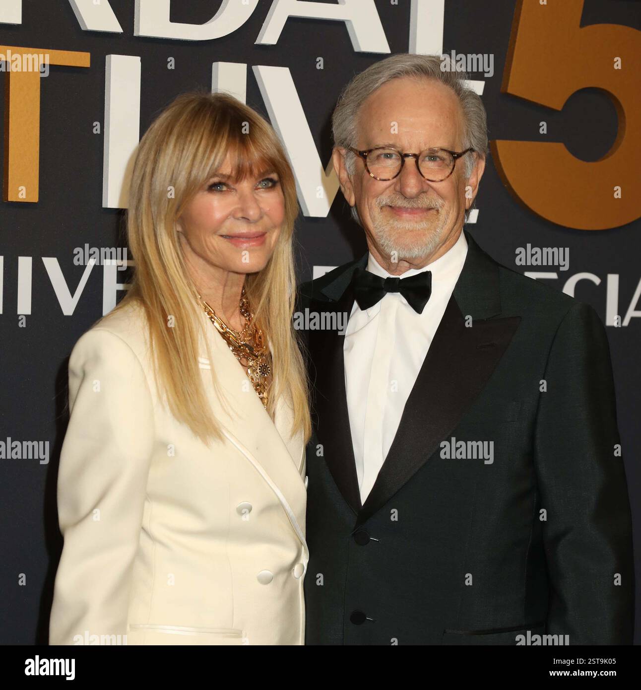 February 16, 2025, New York, New York, USA: KATE CAPSHAW and director ...