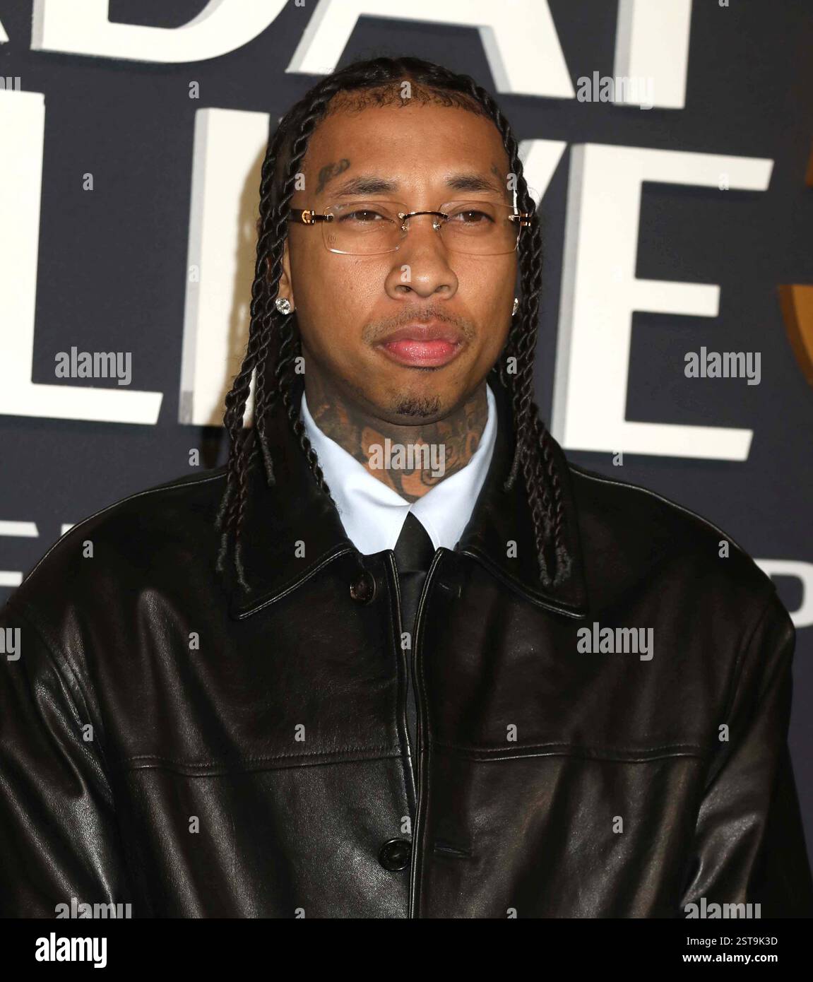 February 16, 2025, New York, New York, USA: Hip hop artist TYGA seen at ...