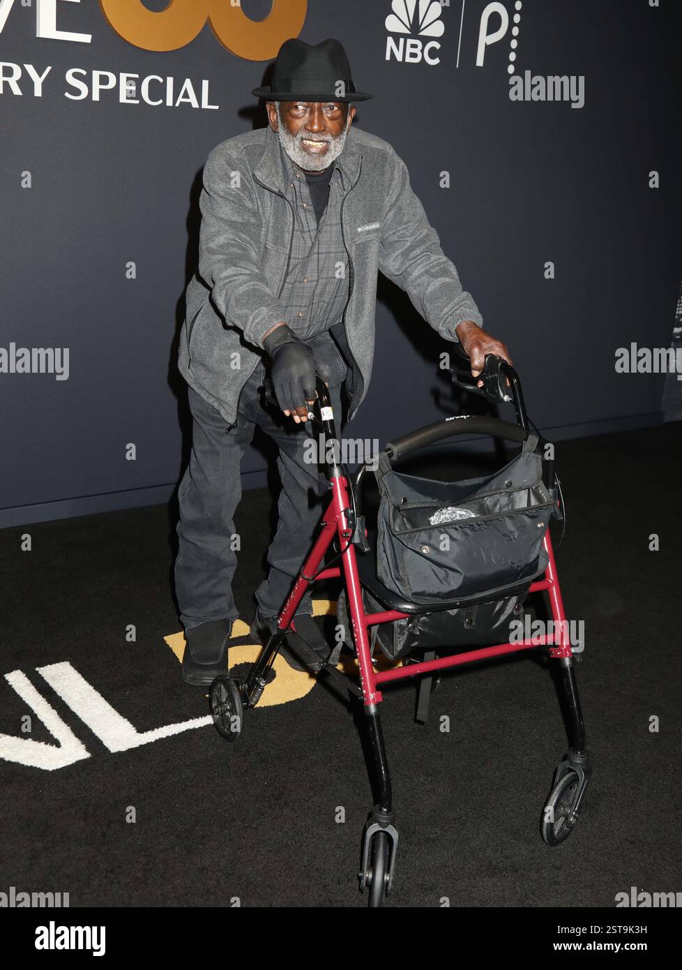 February 16, 2025, New York, New York, USA: Actor GARRETT MORRIS seen ...