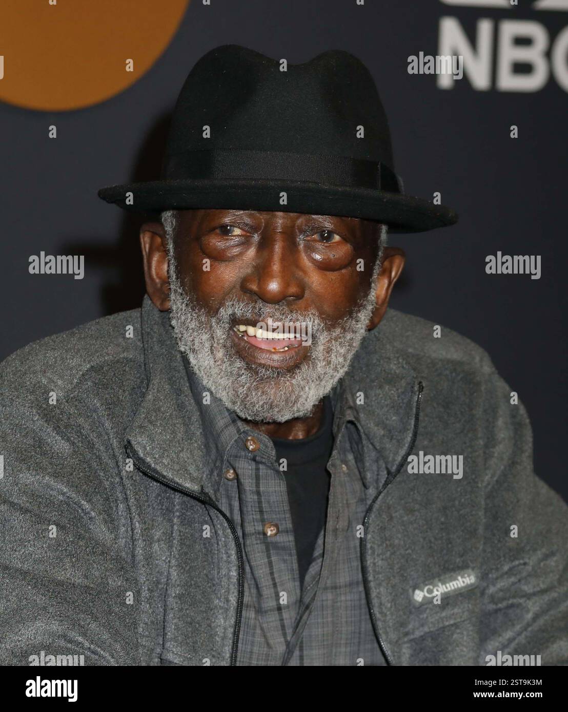 February 16, 2025, New York, New York, USA: Actor GARRETT MORRIS seen ...