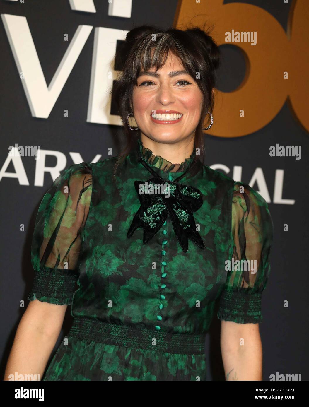 February 16, 2025, New York, New York, USA: Actor MELISSA VILLASENOR ...