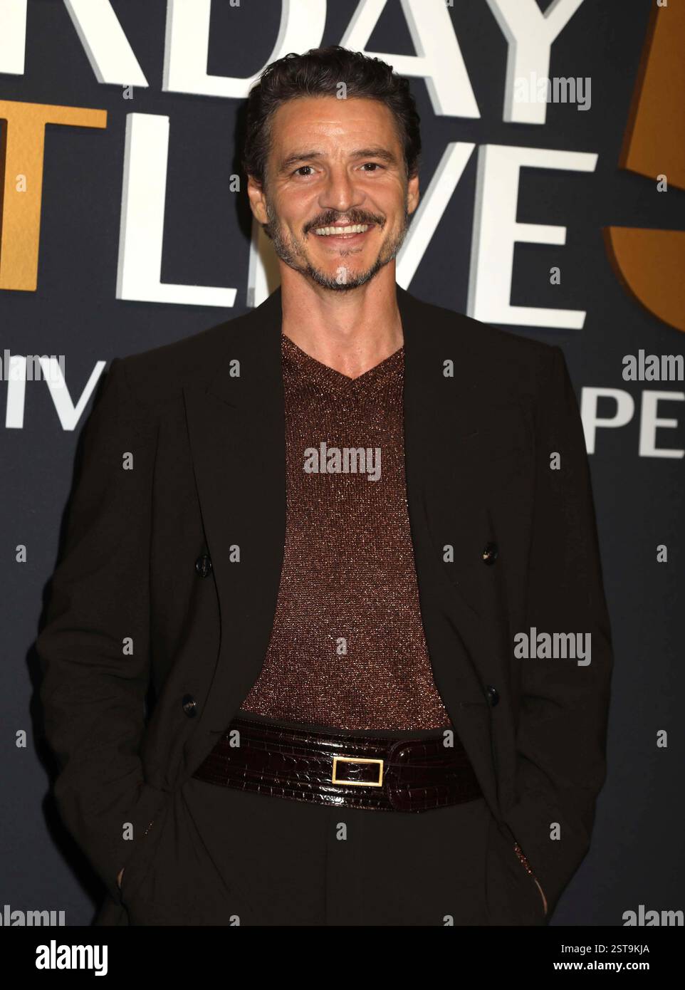 February 16, 2025, New York, New York, USA: Actor PEDRO PASCAL seen at ...