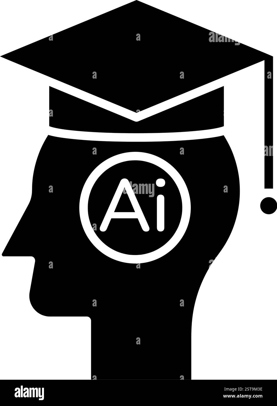 Generative AI graduate icon Stock Vector Image & Art - Alamy
