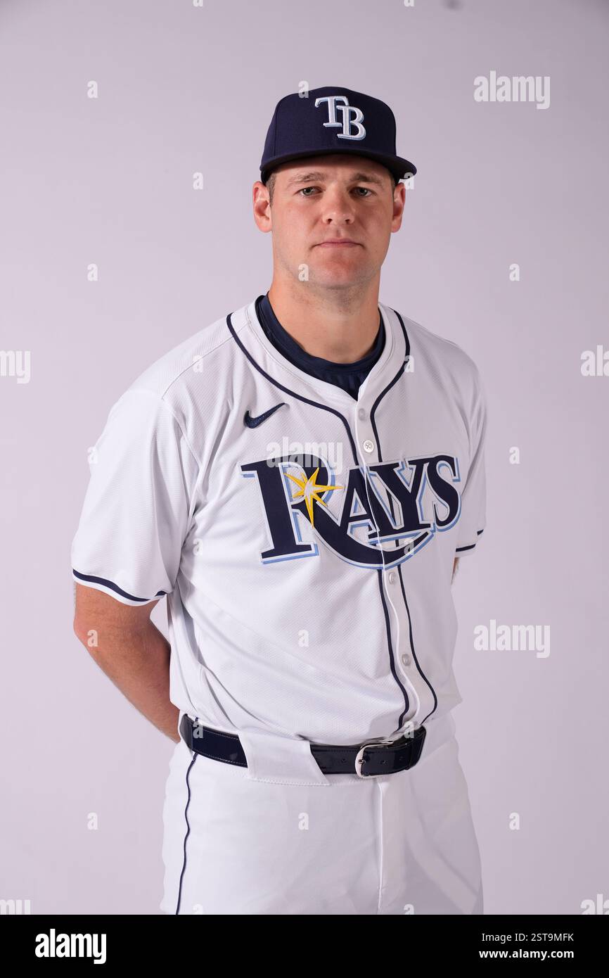 Tampa Bay Rays pitcher Nathan Wiles poses for a portrait during photo ...