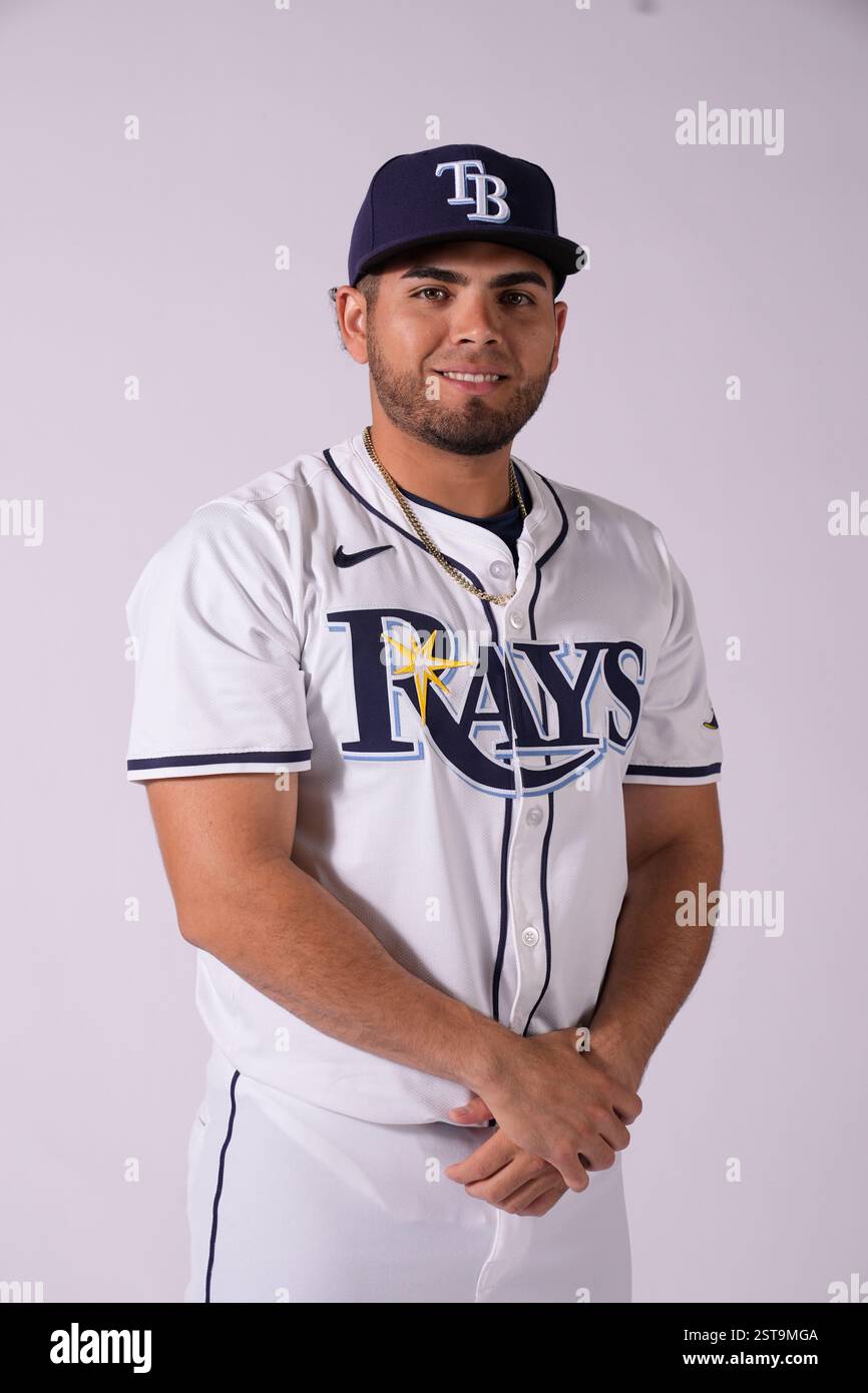 Tampa Bay Rays pitcher Jonathan Hernandez poses for a portrait during ...